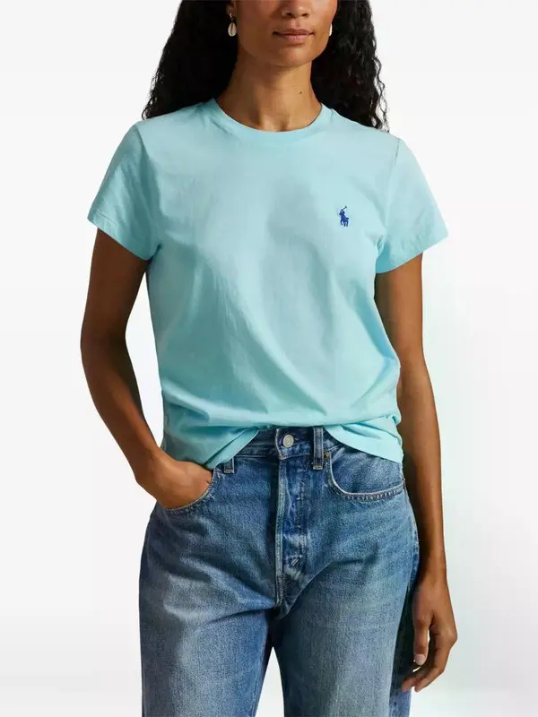Polo Ralph Lauren Polo Pony Cotton T-shirt - Blue