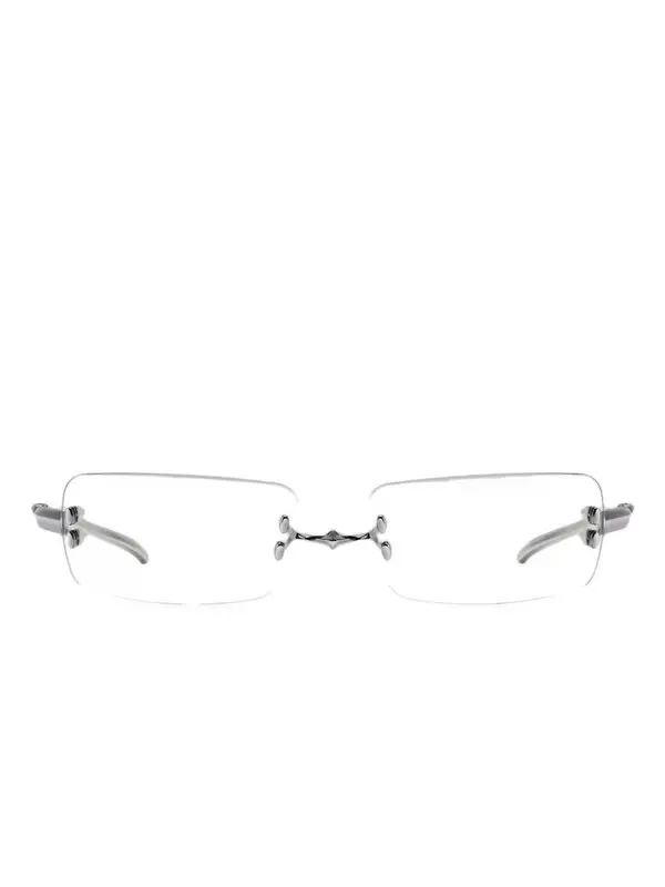 GENTLE MONSTER Paranoyd 02 Rimless Glasses - Silver