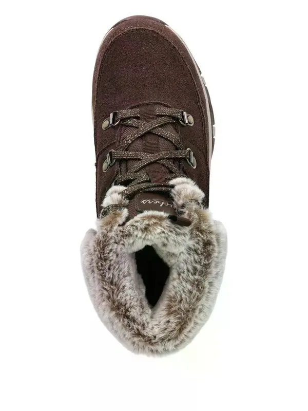 Sketchers Lace-up Boots - Brown