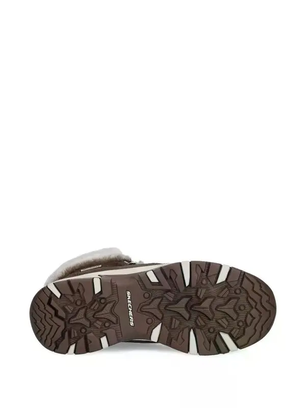 Sketchers Lace-up Boots - Brown