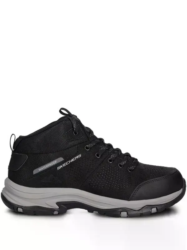 Sketchers Trail Destination Lace-up Sneakers - Black