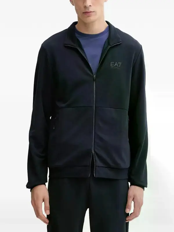 EA7 Logo-detail Drawstring Tracksuit Set