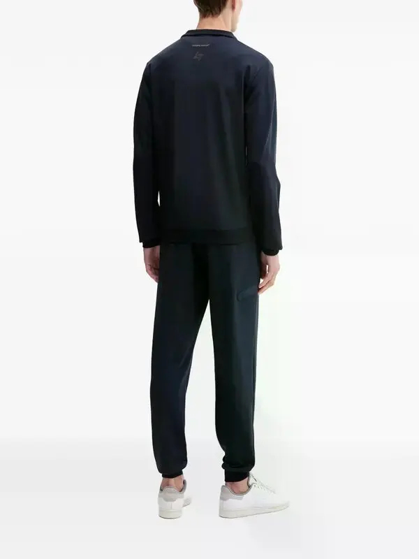 EA7 Logo-detail Drawstring Tracksuit Set