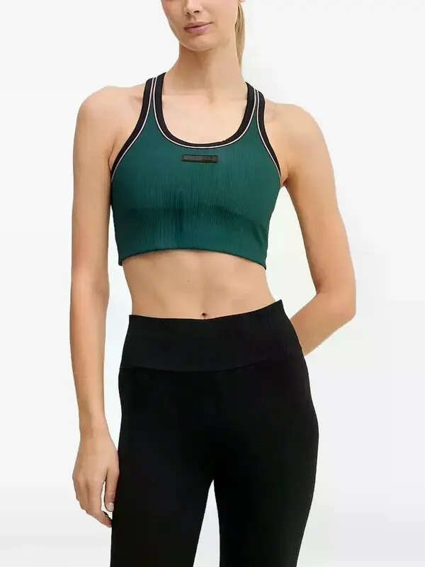 Emporio Armani Logo-patch Sports Bra