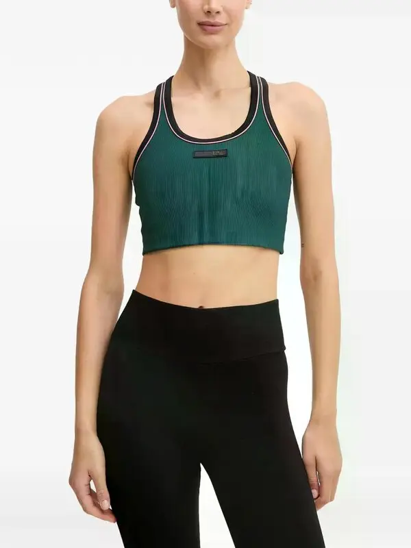 Emporio Armani Logo-patch Sports Bra