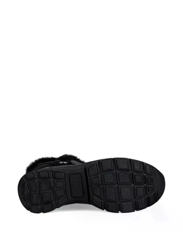 Sketchers Fur-trim Buckle Boots