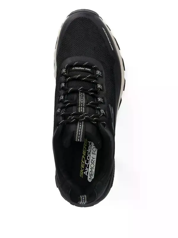 Sketchers Fast Track Logo Sneakers - Black