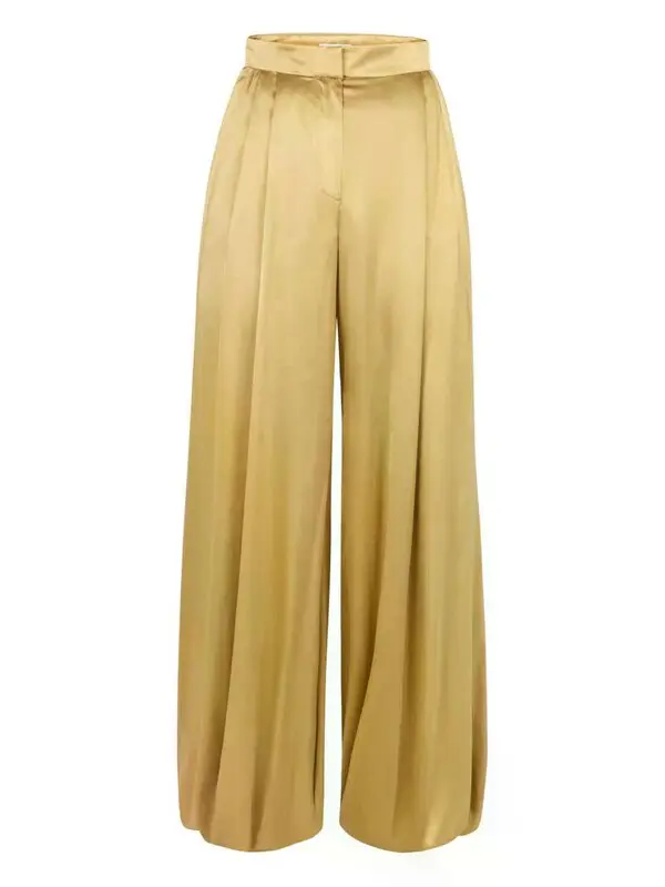 Nina Ricci Pleated Palazzo Pants