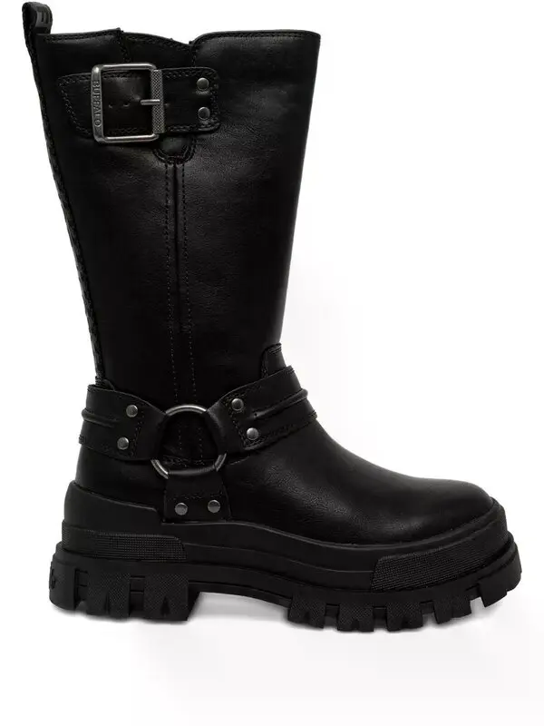 BUFFALO Aspha Buckle-strap Boots