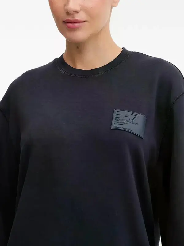 EA7 Long-sleeve Crew-neck Sweatshirt