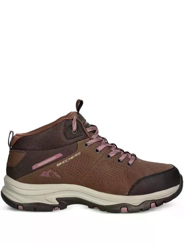 Sketchers Trail Destination Lace-up Sneakers - Brown