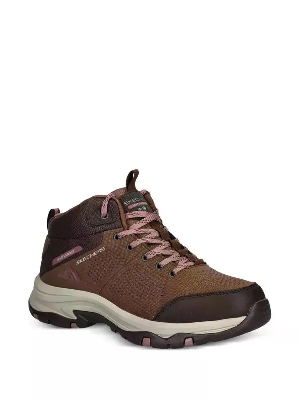 Sketchers Trail Destination Lace-up Sneakers - Brown