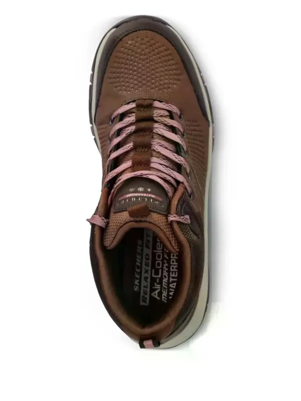 Sketchers Trail Destination Lace-up Sneakers - Brown