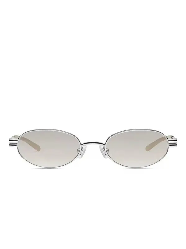 GENTLE MONSTER Lolos 02 Round-frame Sunglasses - Silver