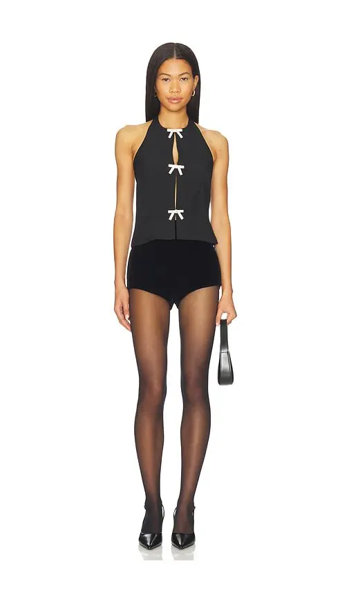 Steve Madden Juvia Top - Black
