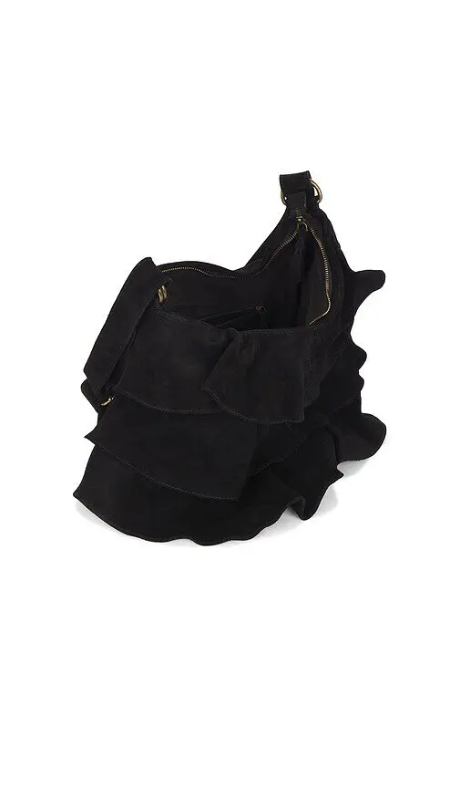Free People Rae Ruffle Shoulder Bag