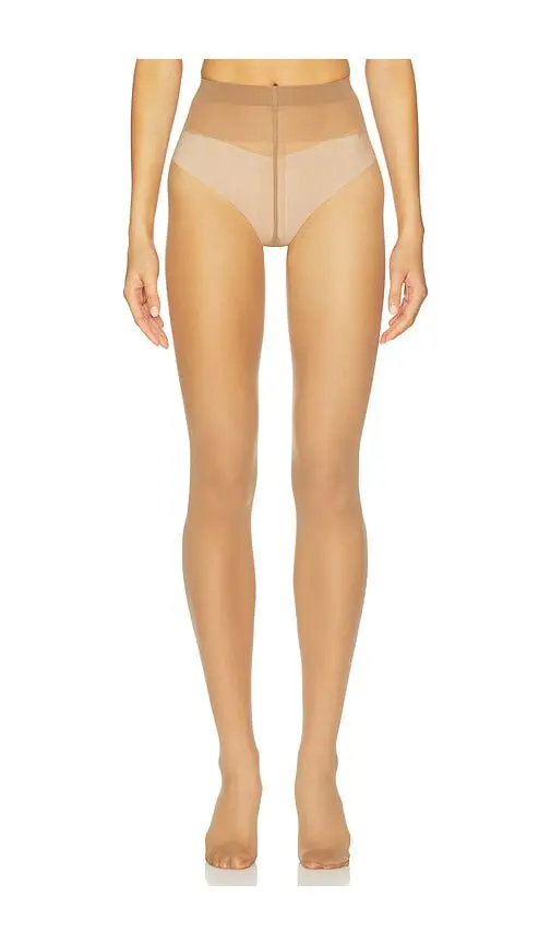 Wolford Individual 10 Tights - Caramel