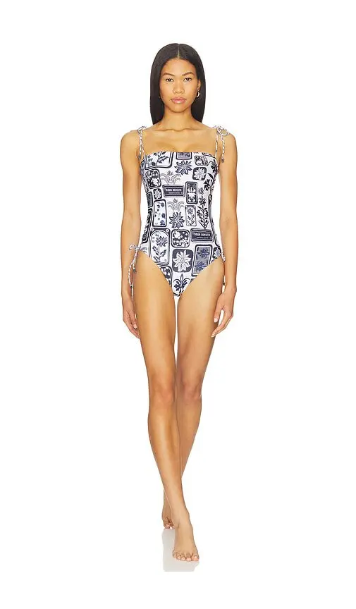 Agua Bendita Posh Batik One Piece - Multicolor