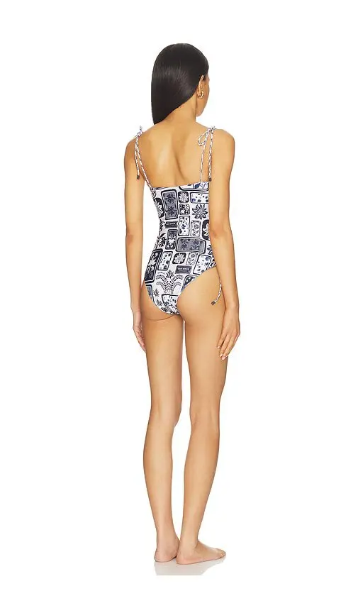 Agua Bendita Posh Batik One Piece - Multicolor