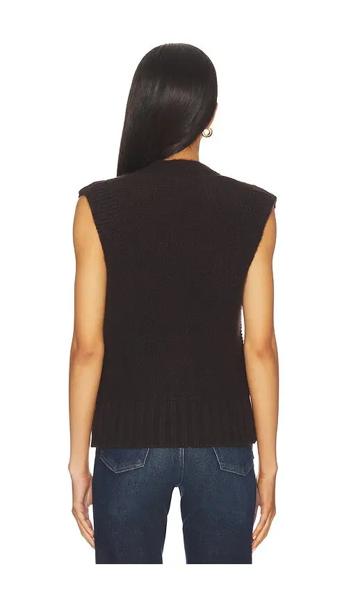 LISA YANG Sallie Vest - Dark Oak