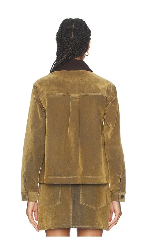 ALIGNE Bark Flok Jacket
