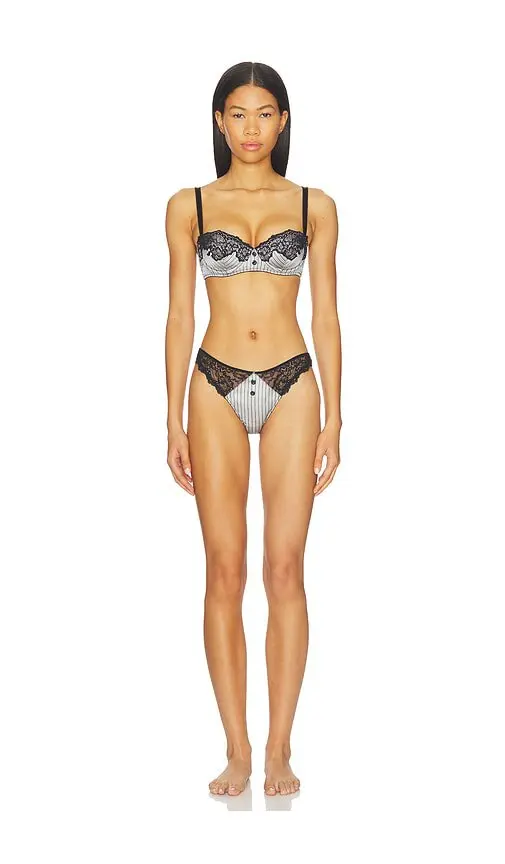 Fleur Du Mal Executive Thong In Grey