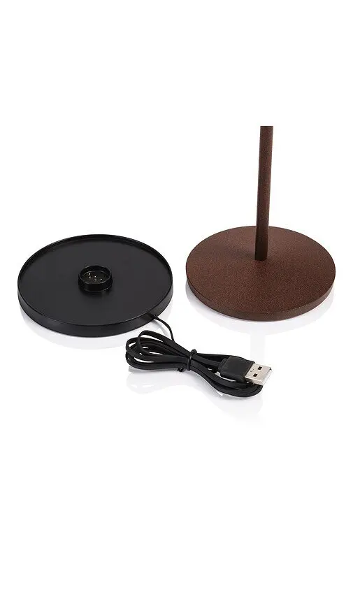 The Favorites Andria Rechargeable Table Light In Brown