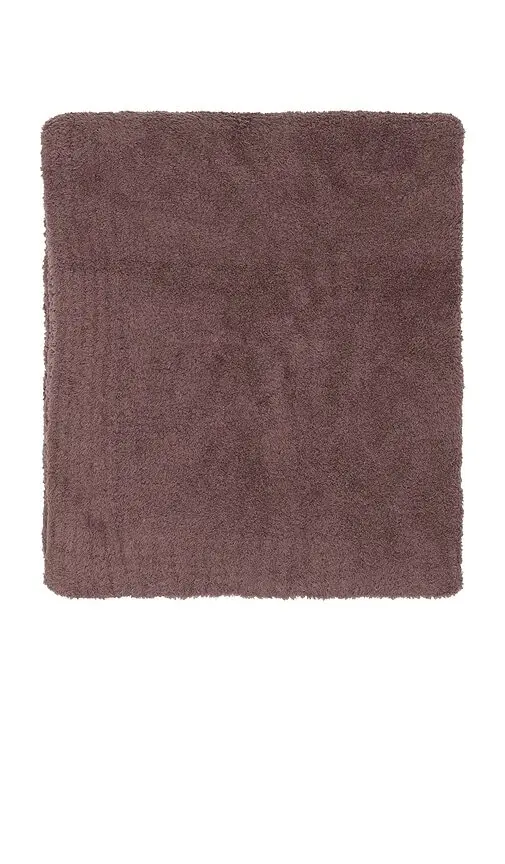 Barefoot Dreams X Cozychic Throw In Taupe - Sable