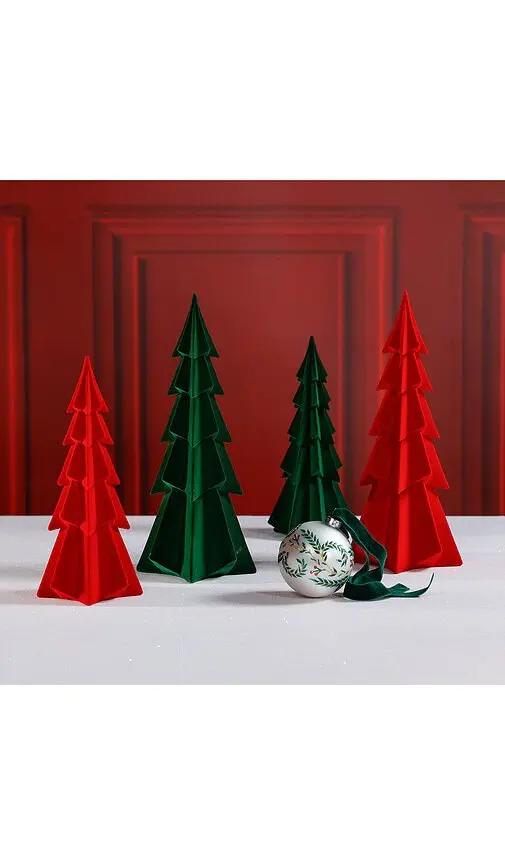 The Favorites Small Flocked Decorative Tree
