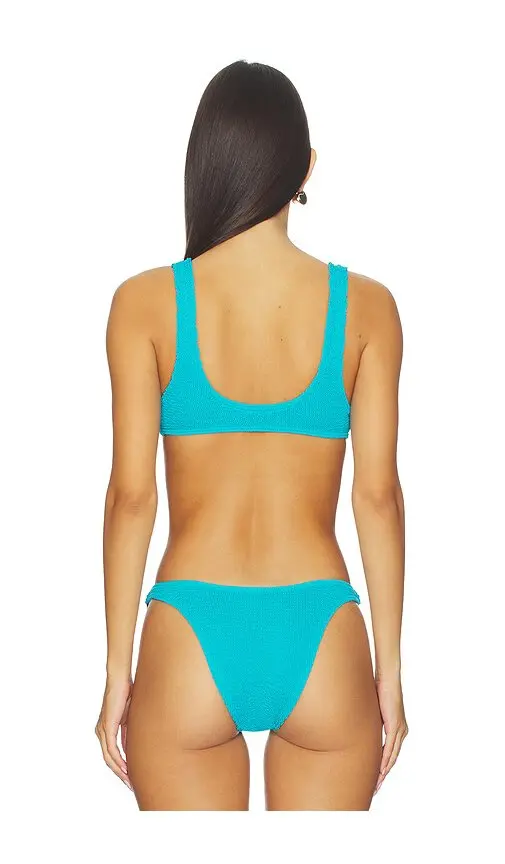 Bond Eye Ring Scout Bikini Top In Teal - Cove