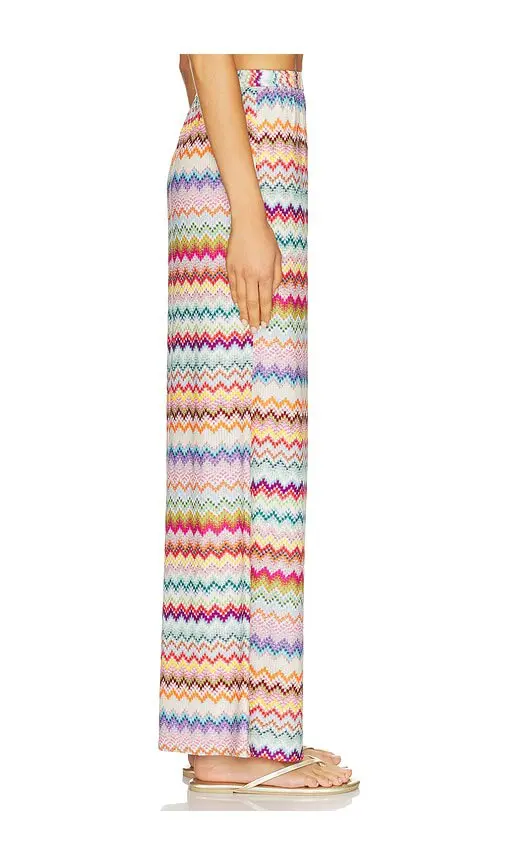 Missoni Wide Leg Trousers - Multicolor With Light Base