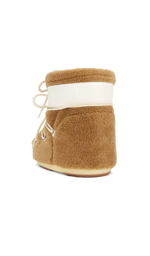 Moon Boot Icon Low Fleece Boots - Camel