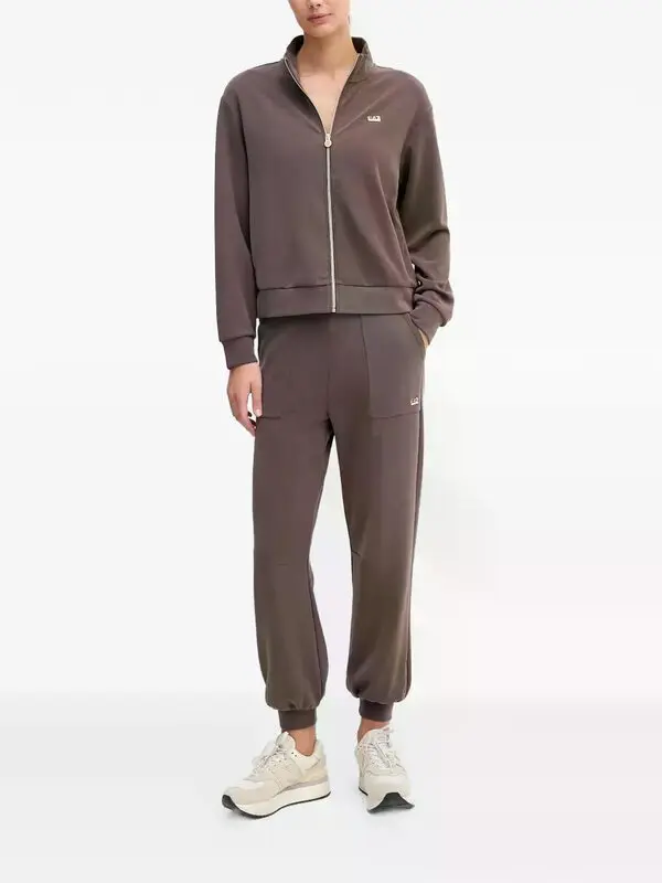 EA7 Drawstring-fastening Trousers