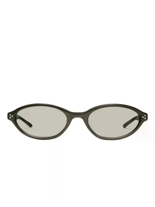 GENTLE MONSTER La Cha Br4 Sunglasses - Green