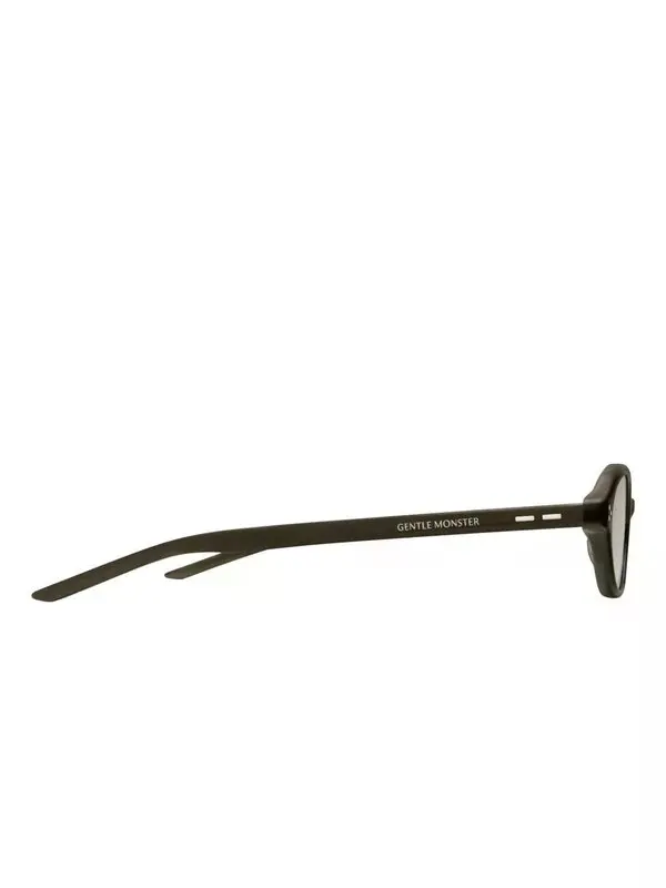 GENTLE MONSTER La Cha Br4 Sunglasses - Green
