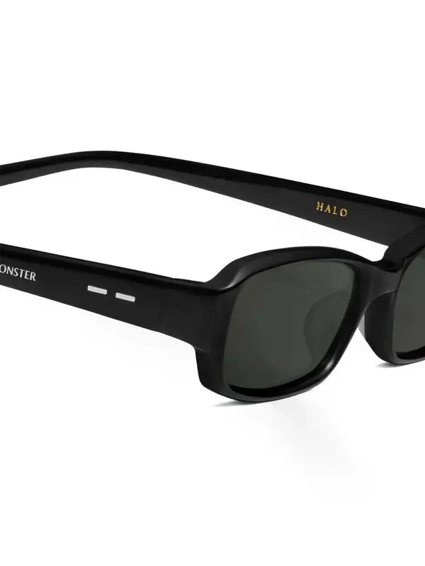 GENTLE MONSTER Halo Square-frame Sunglasses - Black