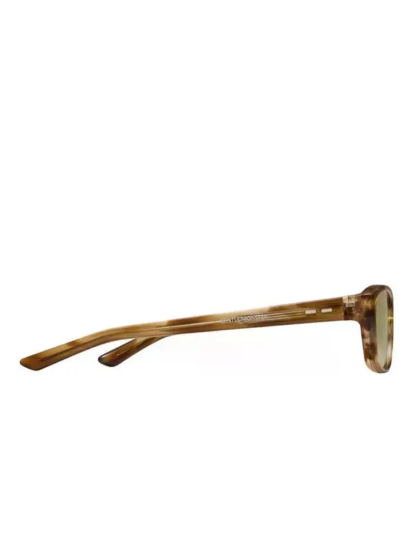 GENTLE MONSTER Vety T8 Square-frame Sunglasses - Brown