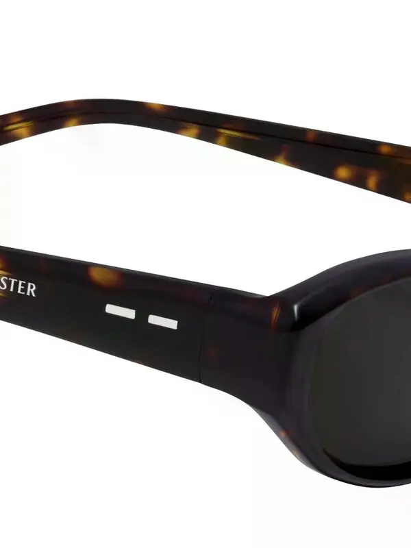 GENTLE MONSTER Monica 19 Oval-frame Sunglasses - Black