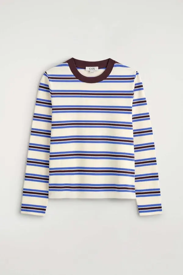 Cos Long Sleeve T-shirt - White