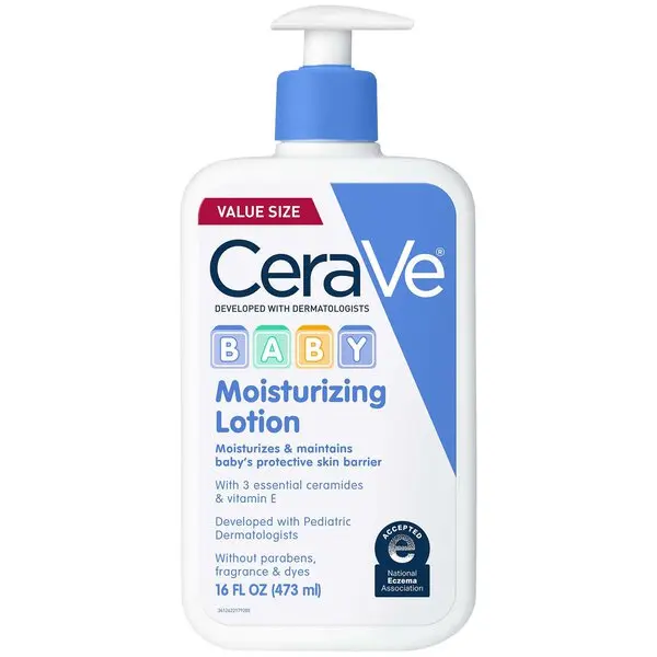 Cerave Baby Moisturizing Lotion With Hyaluronic Acid And Ceramides - One-color
