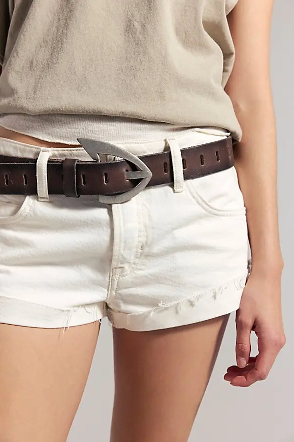 Free People We The Free Noa Belt - Bitter Bark