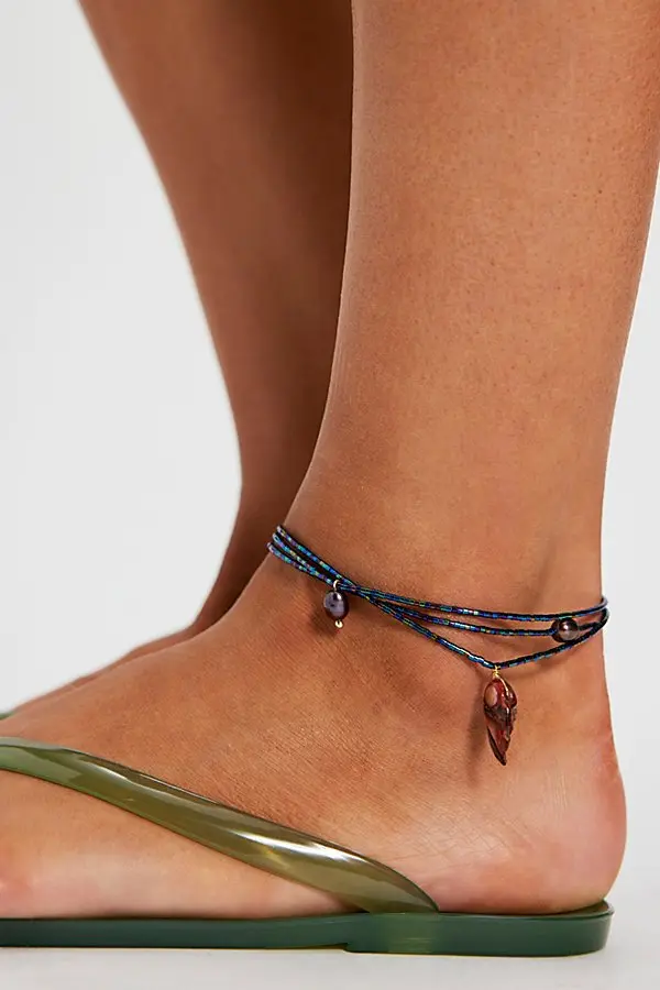 ARIANA OST Ring The Bell Anklet - Blue