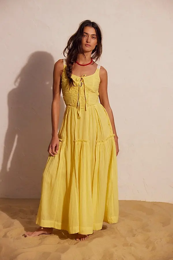 Free People Maxi Dress - Sunshine Time