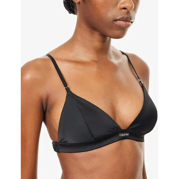 Calvin Klein Satin Triangle Bra