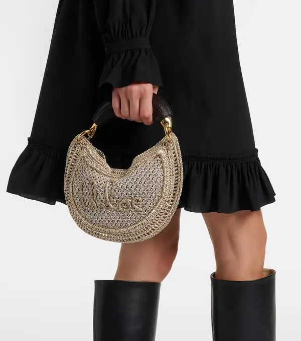 Chloé Mini Crochet Shoulder Bag