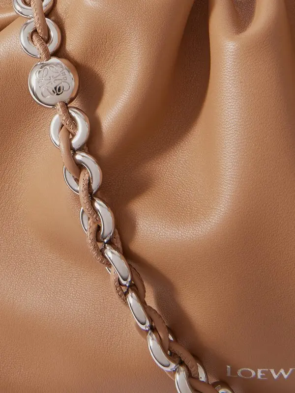 Loewe Flamenco Medium Clutch - Neutrals