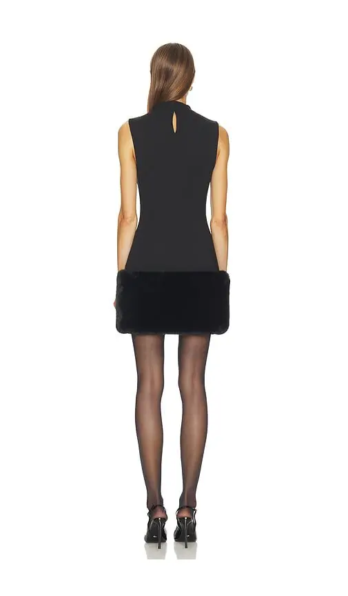 LOBA Dianne Mini Dress - Black