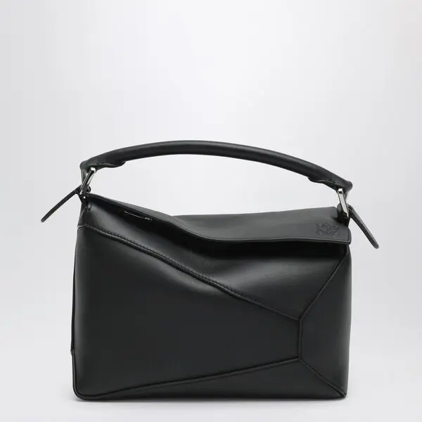 Loewe Small Puzzle Edge Bag - Black