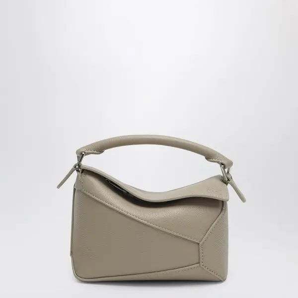 Loewe Mini Puzzle Edge Bag - Beige