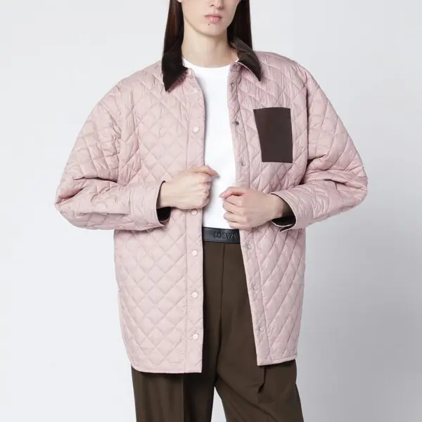 Loewe Quilted Jacket - Pink